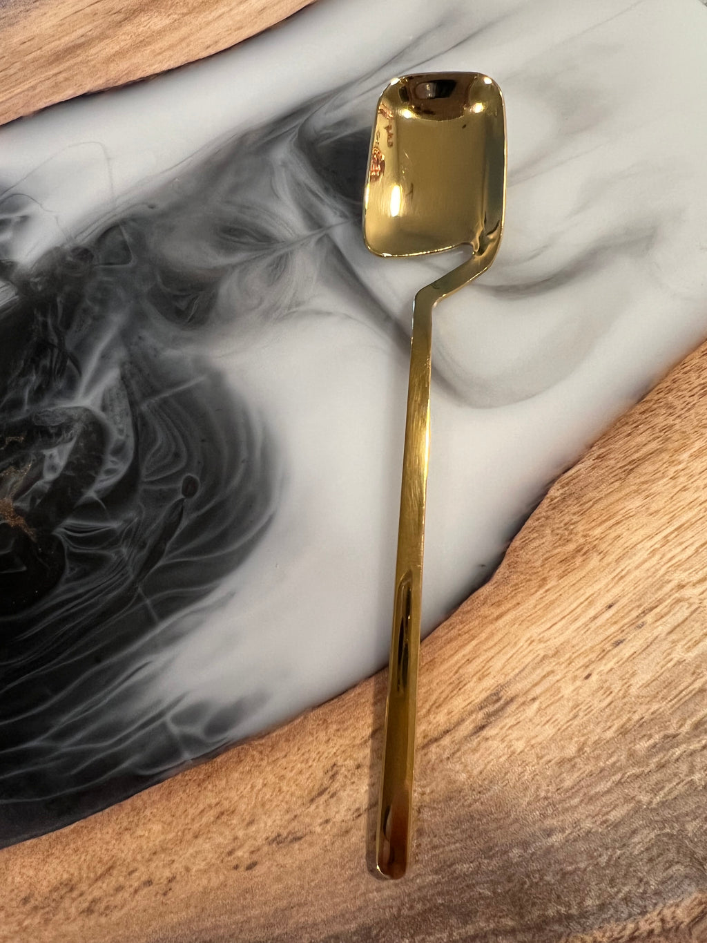 Gold Metal Spoon – Authentique Design Collective